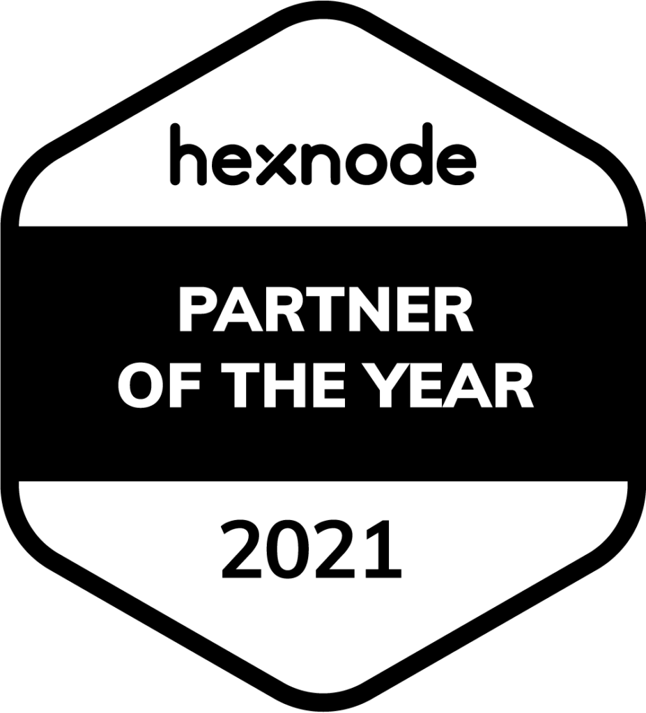 Hexnode- Partner of the year- black version - Intratem